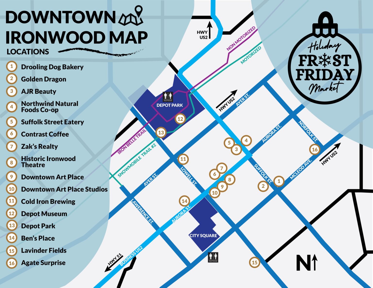 Frost Friday Holiday Market 2025 | Ironwood